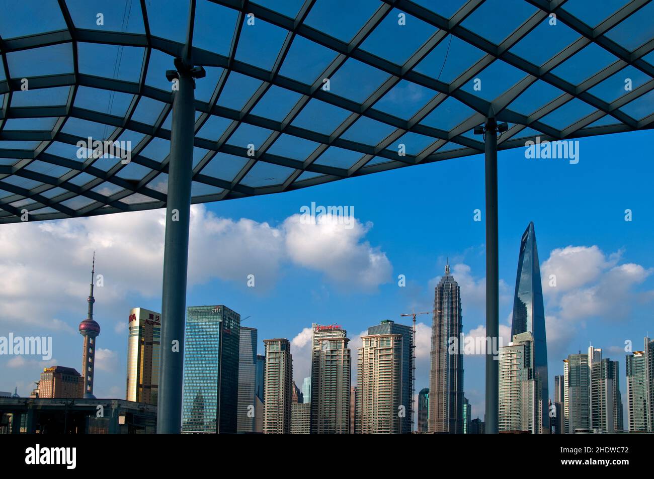 modern architecture, shanghai, modern architectures, shanghais Stock ...