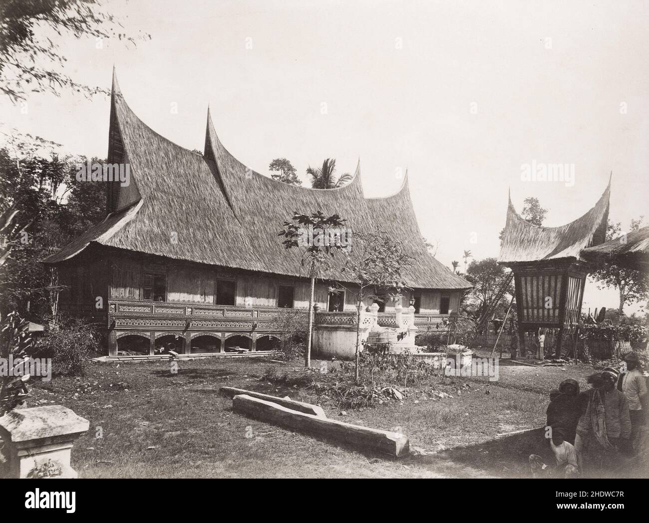 Vintage 19th century photograph: Dutch East Indies, Indonesia ...