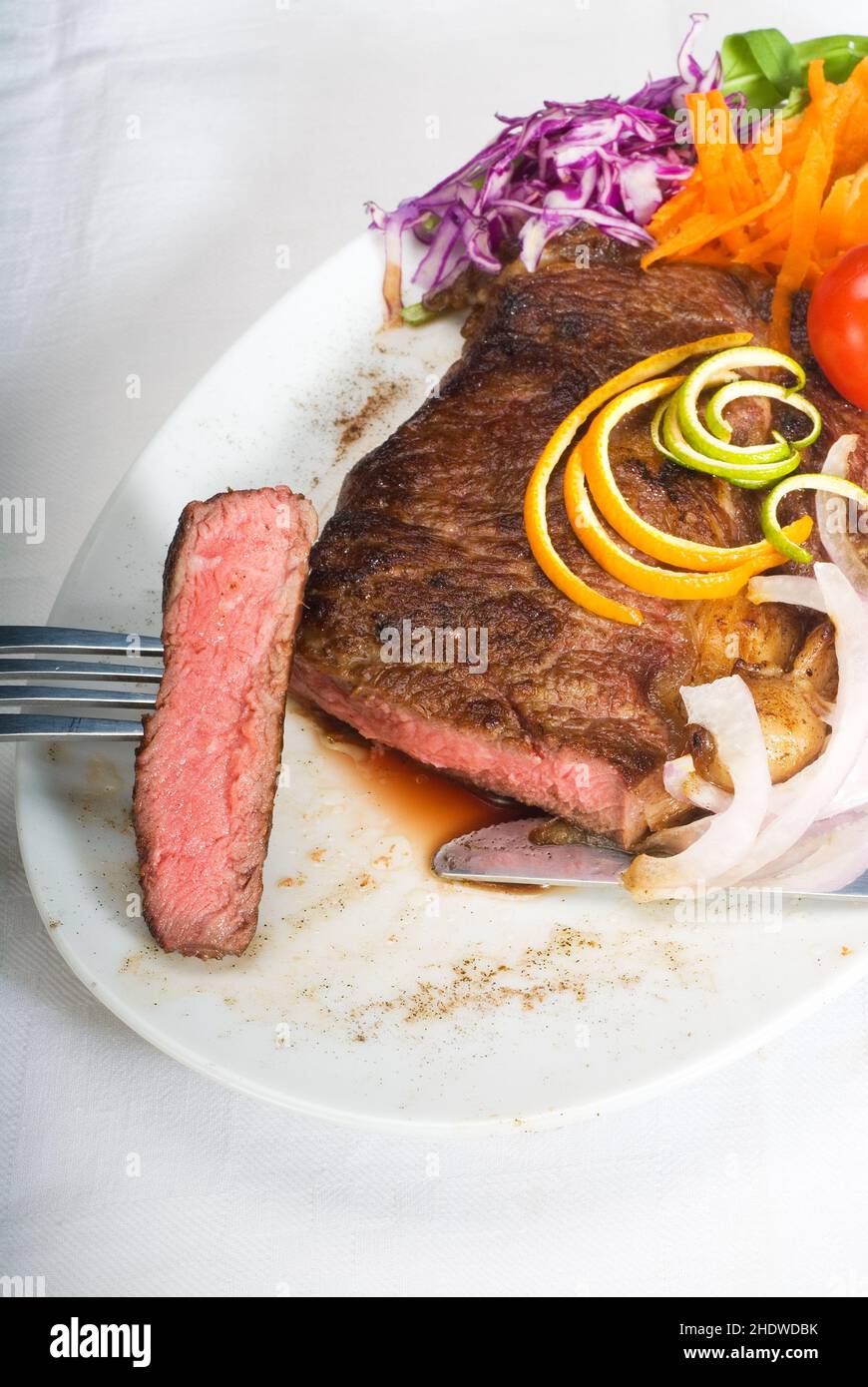 lunch, beef fillet, lunch time, beef fillets, filet, steak Stock Photo ...