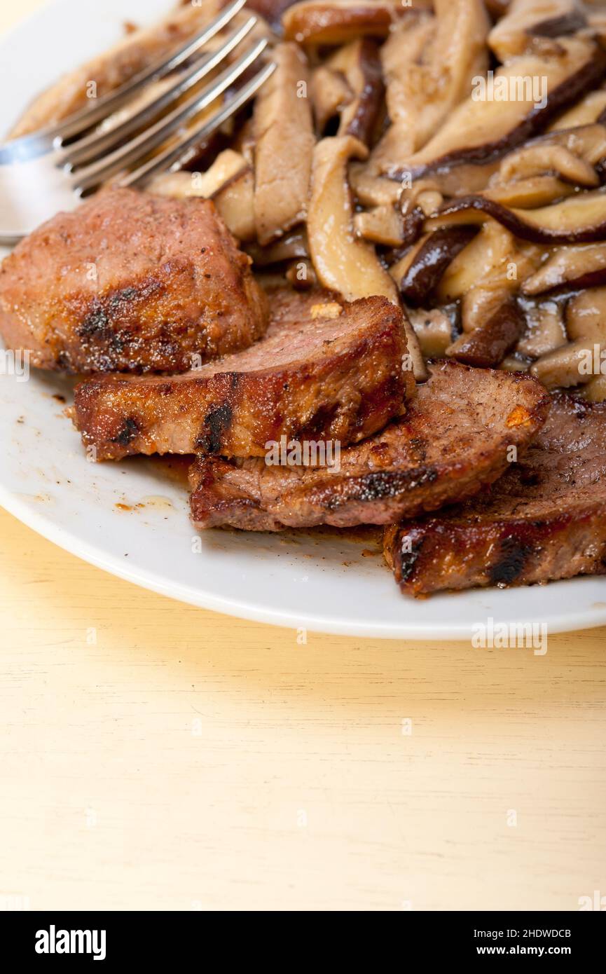 game meat, deer meat, game meats, venison Stock Photo - Alamy