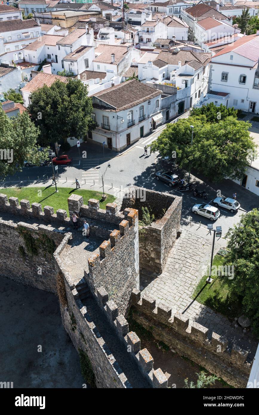Walls and town overview hi-res stock photography and images - Alamy