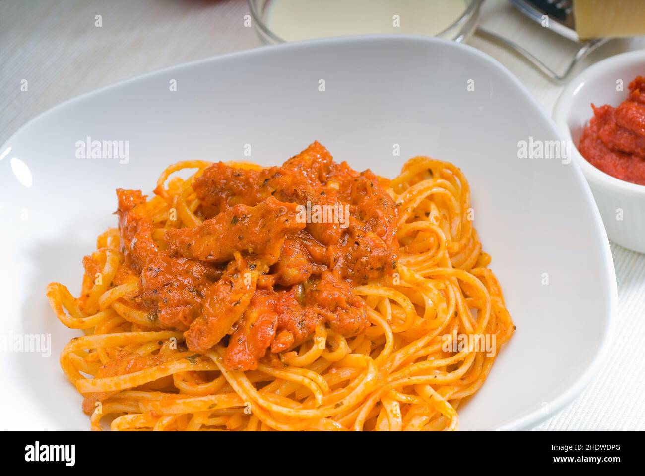 spaghetti, lunch, spaghettis, lunch time Stock Photo - Alamy