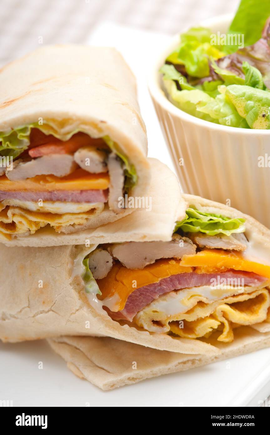 snack, sandwich, wrap, snacks, sandwichs, wraps Stock Photo - Alamy