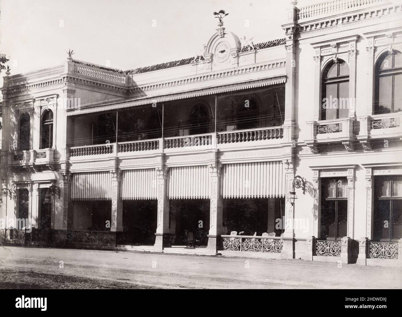 Vintage 19th century photograph: Dutch East Indies, Indonesia: colonial ...