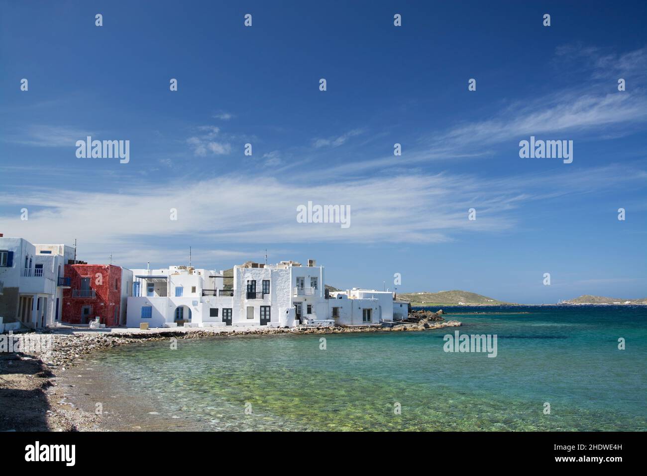 harbor city, naoussa, harbor cities, naoussas Stock Photo - Alamy