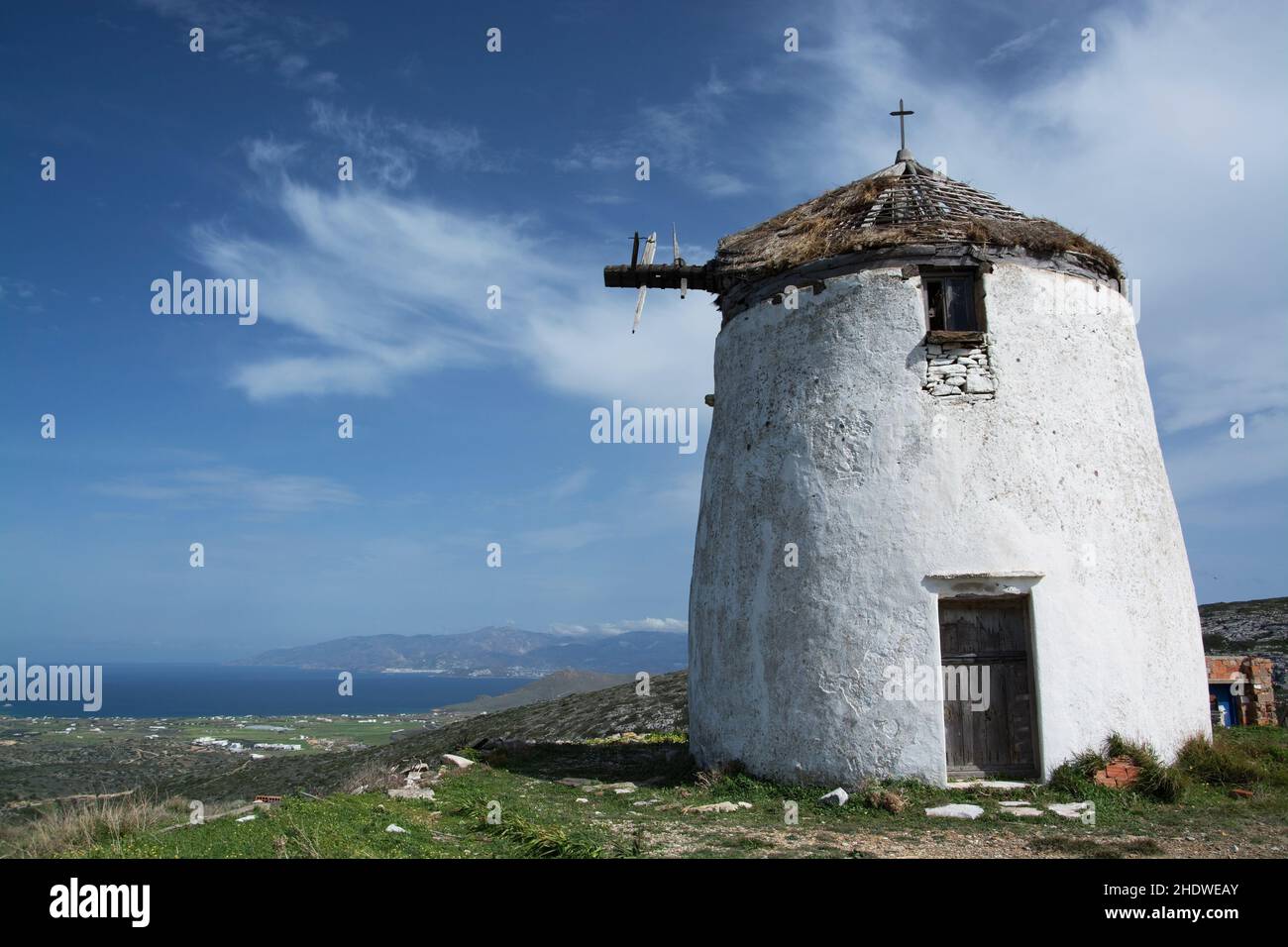 old ruin, greece, paros, old ruins, greeces Stock Photo - Alamy