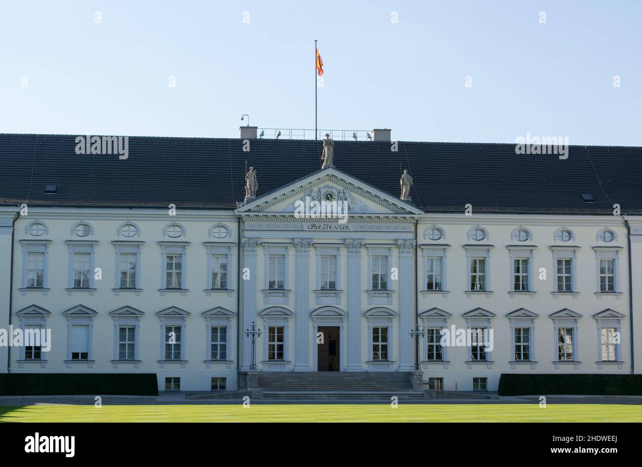 castle bellevue, bellevue palaces Stock Photo - Alamy