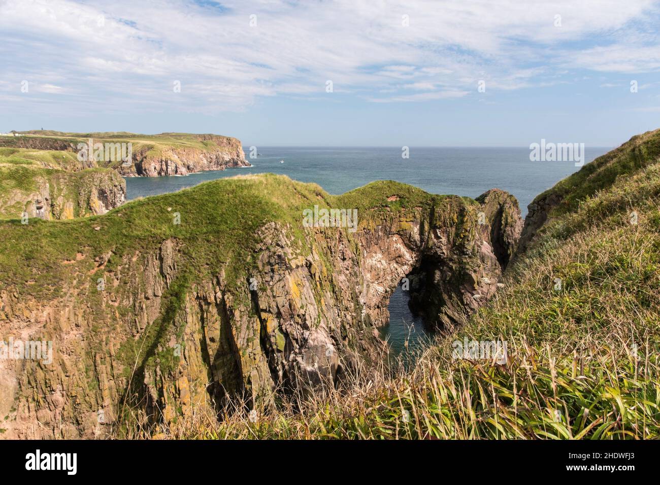 cliff, bullers of buchan, cliffs Stock Photo - Alamy
