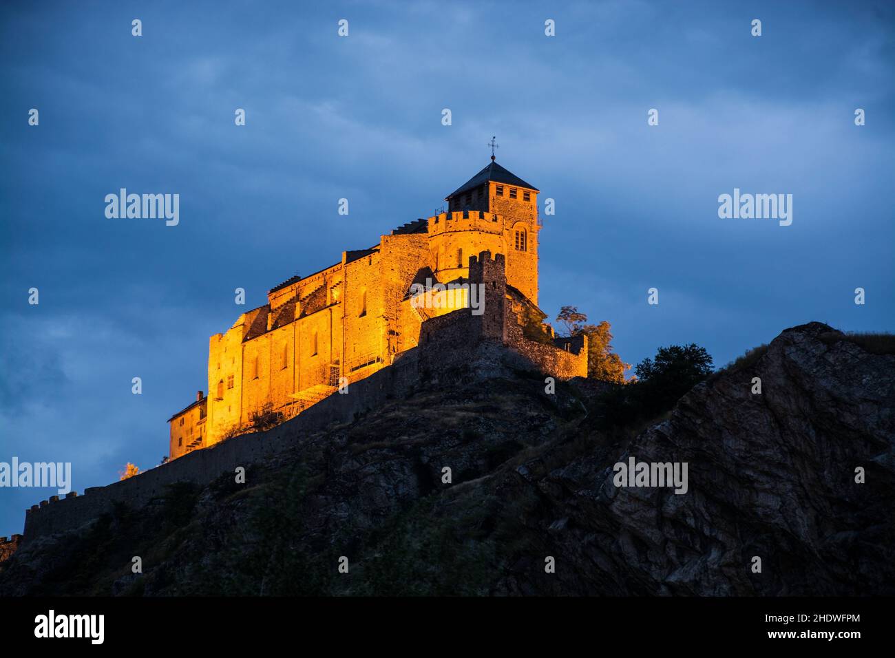 Tourbillon castle hi-res stock photography and images - Alamy