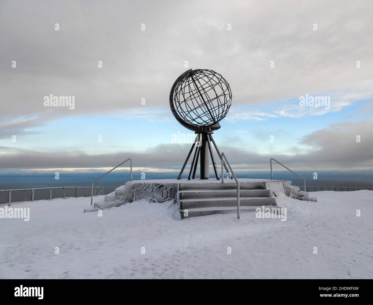 north cape, globe, north capes Stock Photo - Alamy