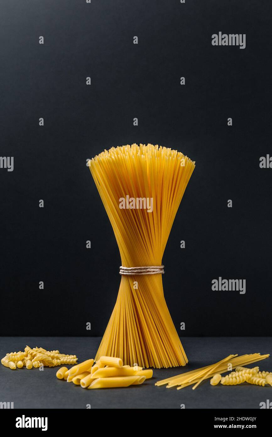 pasta, durum wheat, noddles, pastas, durum wheats Stock Photo - Alamy