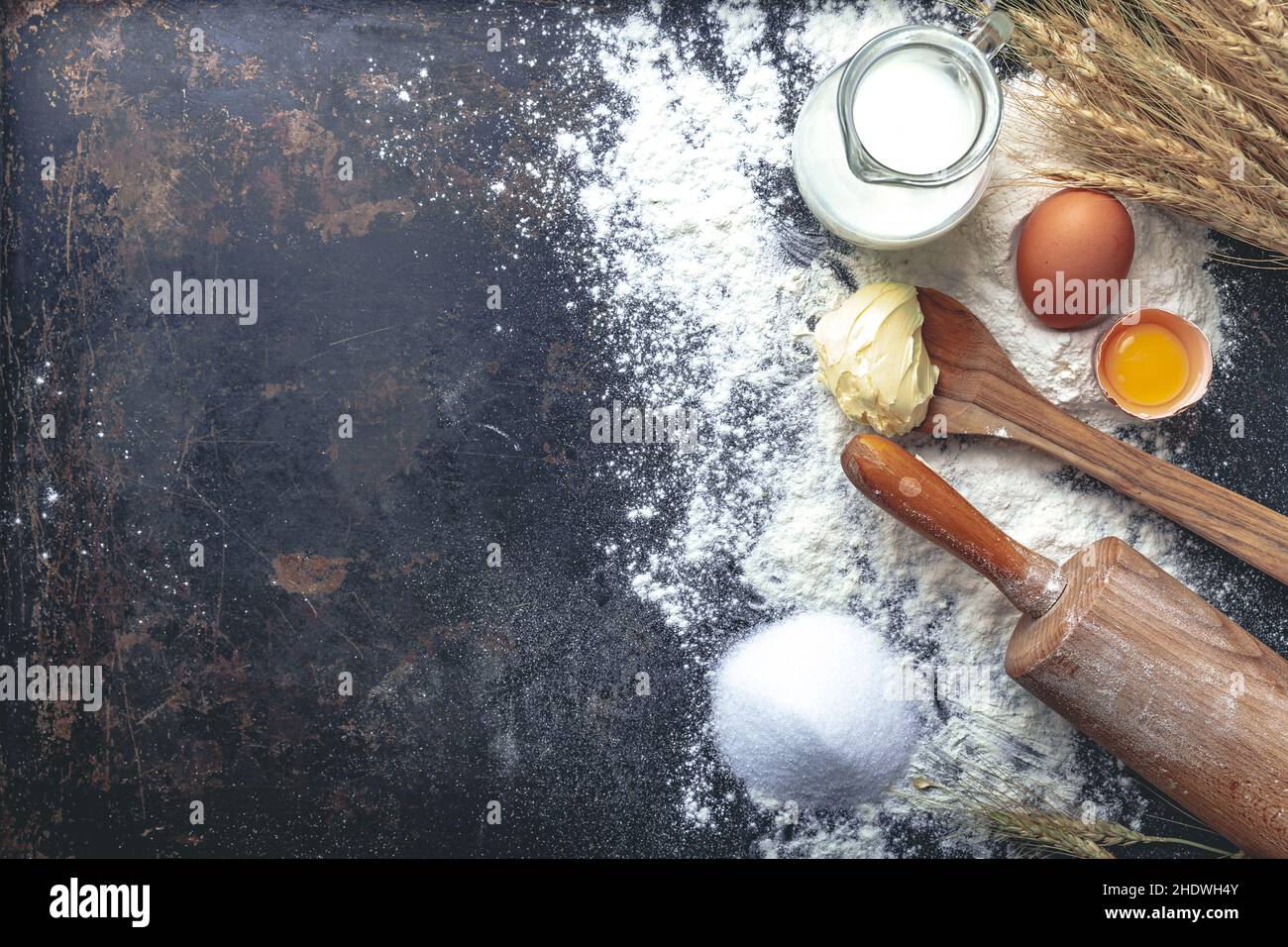 baking ingredients, ingredient Stock Photo - Alamy