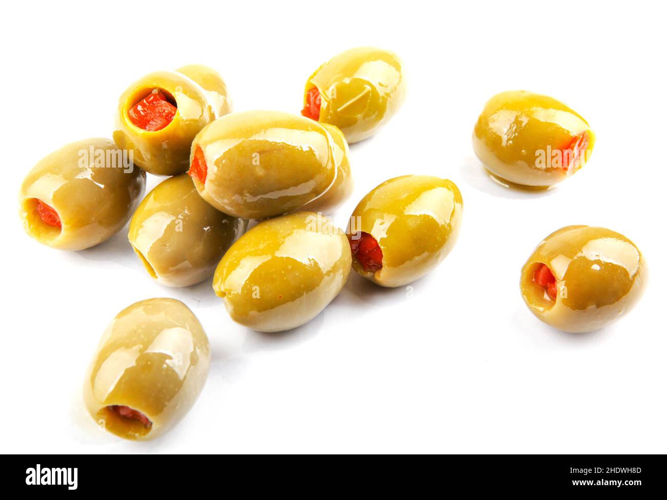 stuffed olives, stuffed olive Stock Photo - Alamy