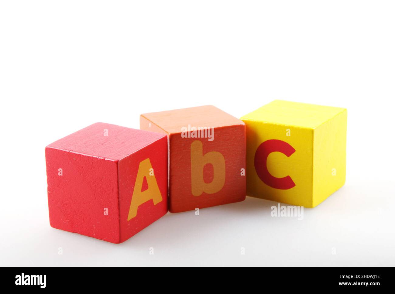 Abc building blocks hi-res stock photography and images - Alamy
