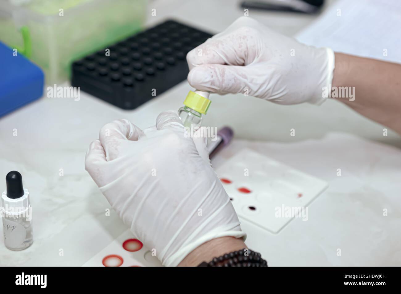 laboratory examination, diagnostic, blood sample, blood test ...