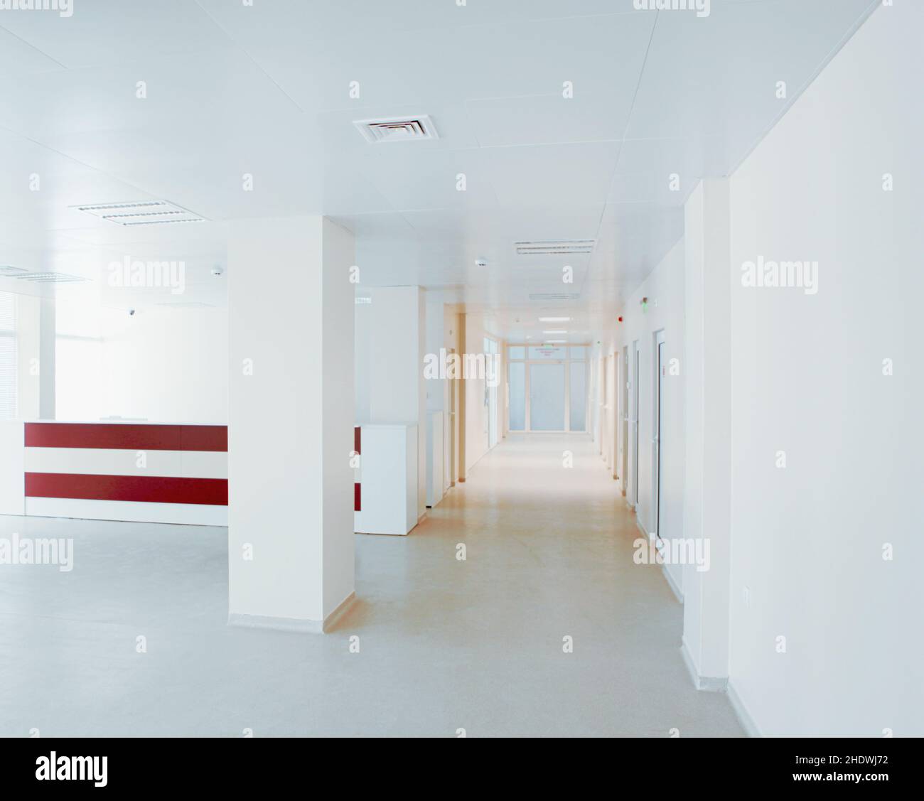 clinic, hospital corridor, clinics Stock Photo - Alamy