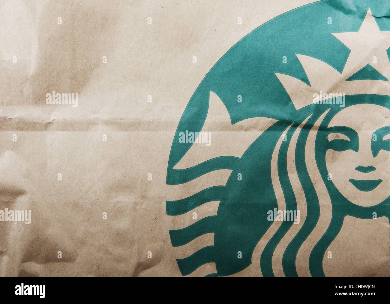 Starbucks logos hi-res stock photography and images - Alamy