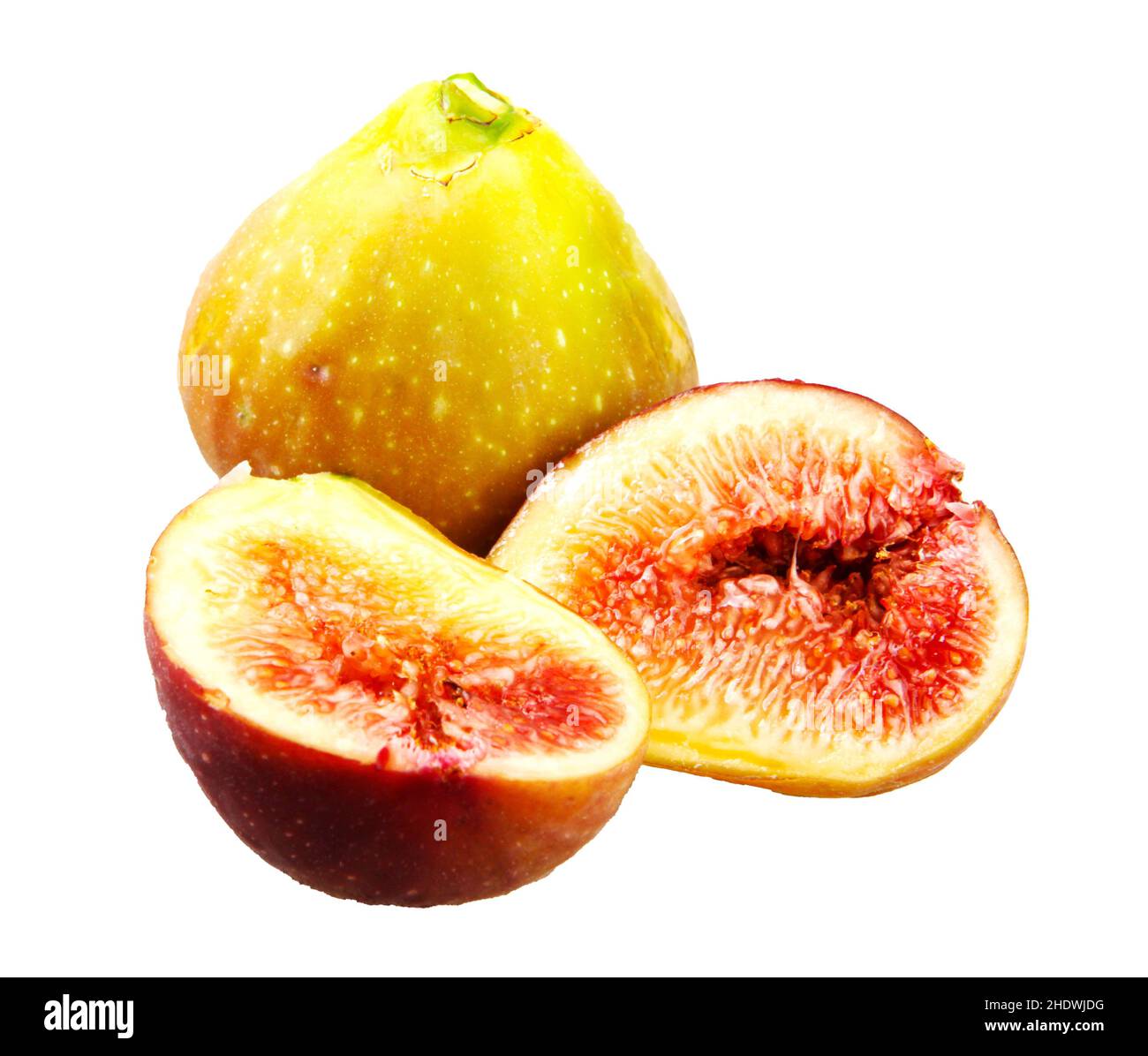 Fig flesh Cut Out Stock Images & Pictures - Alamy