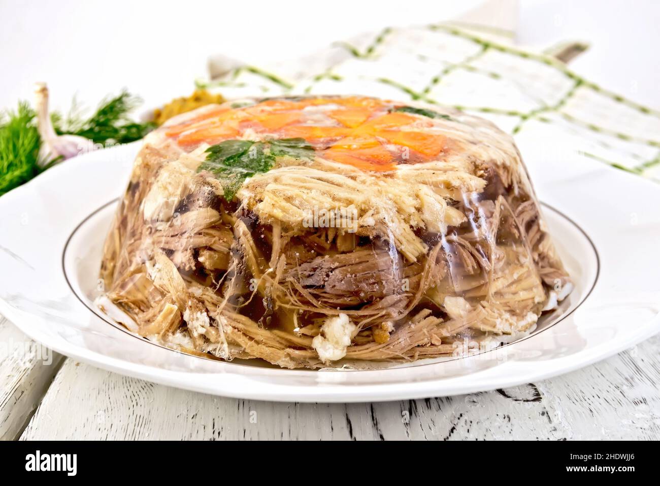 Aspic meats hi-res stock photography and images - Alamy