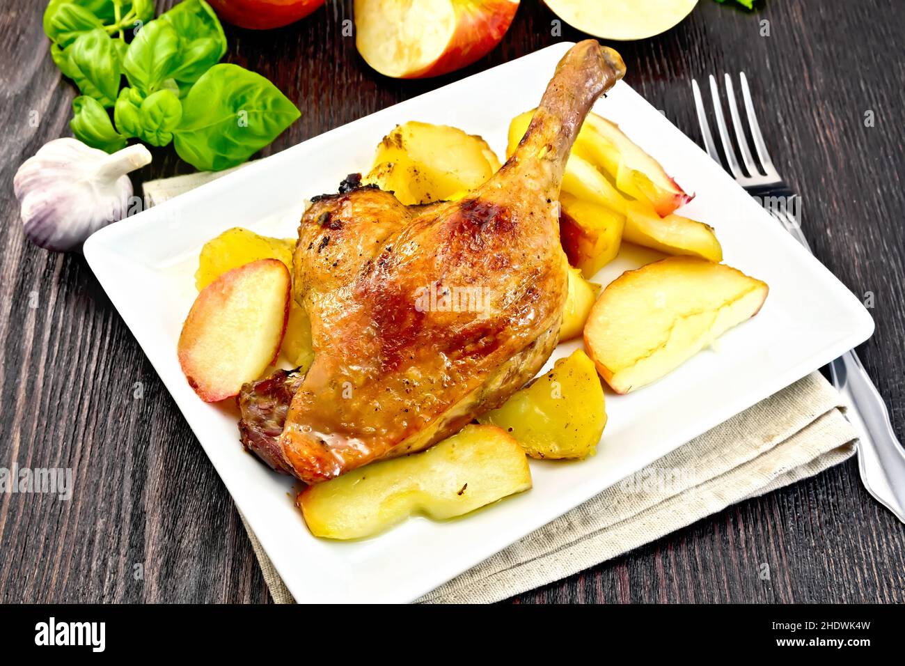 poultry meat, duck leg, poultry meats, duck legs Stock Photo - Alamy