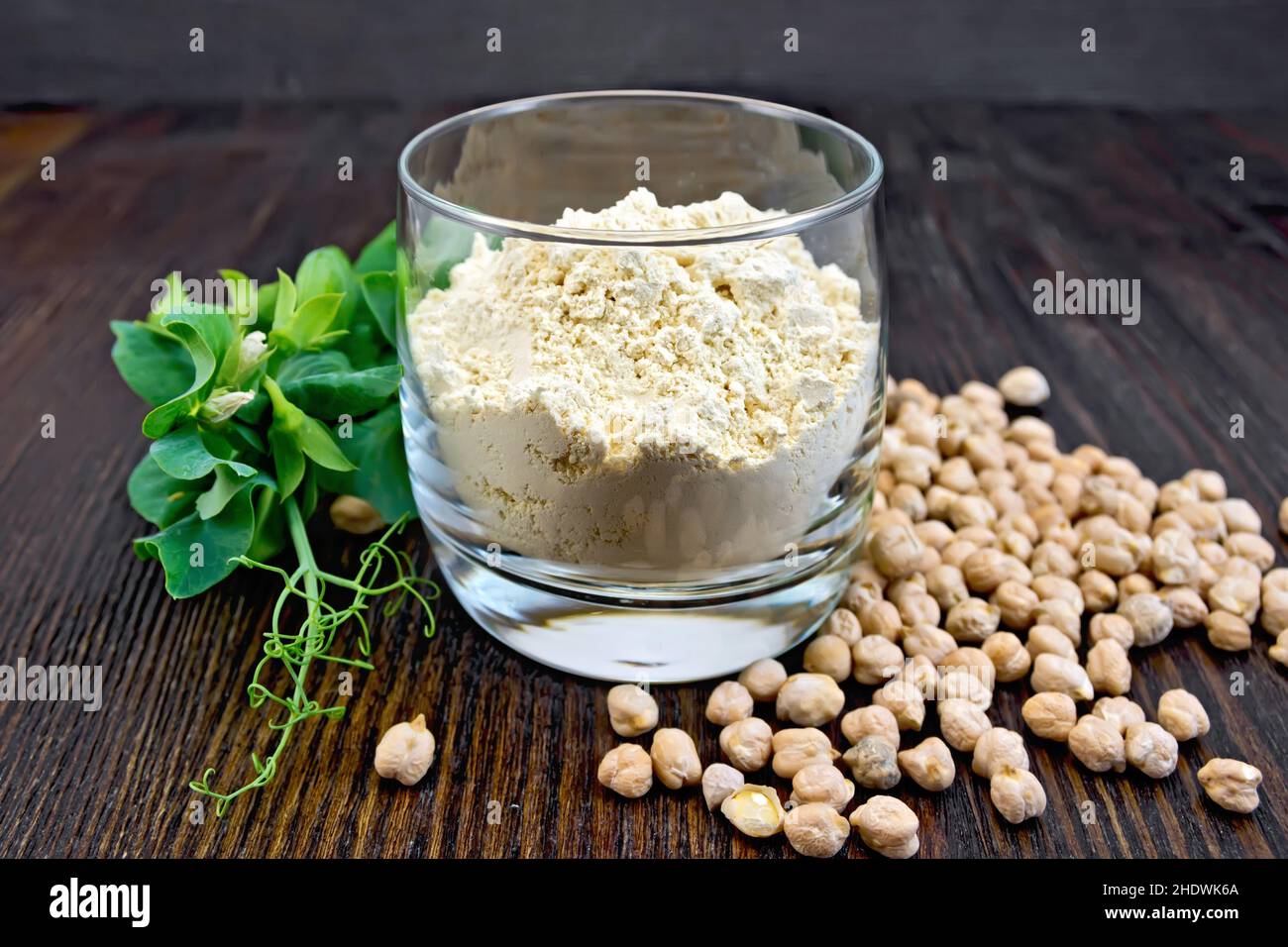 Chickpeas chickpea flour in hi-res stock photography and images - Alamy