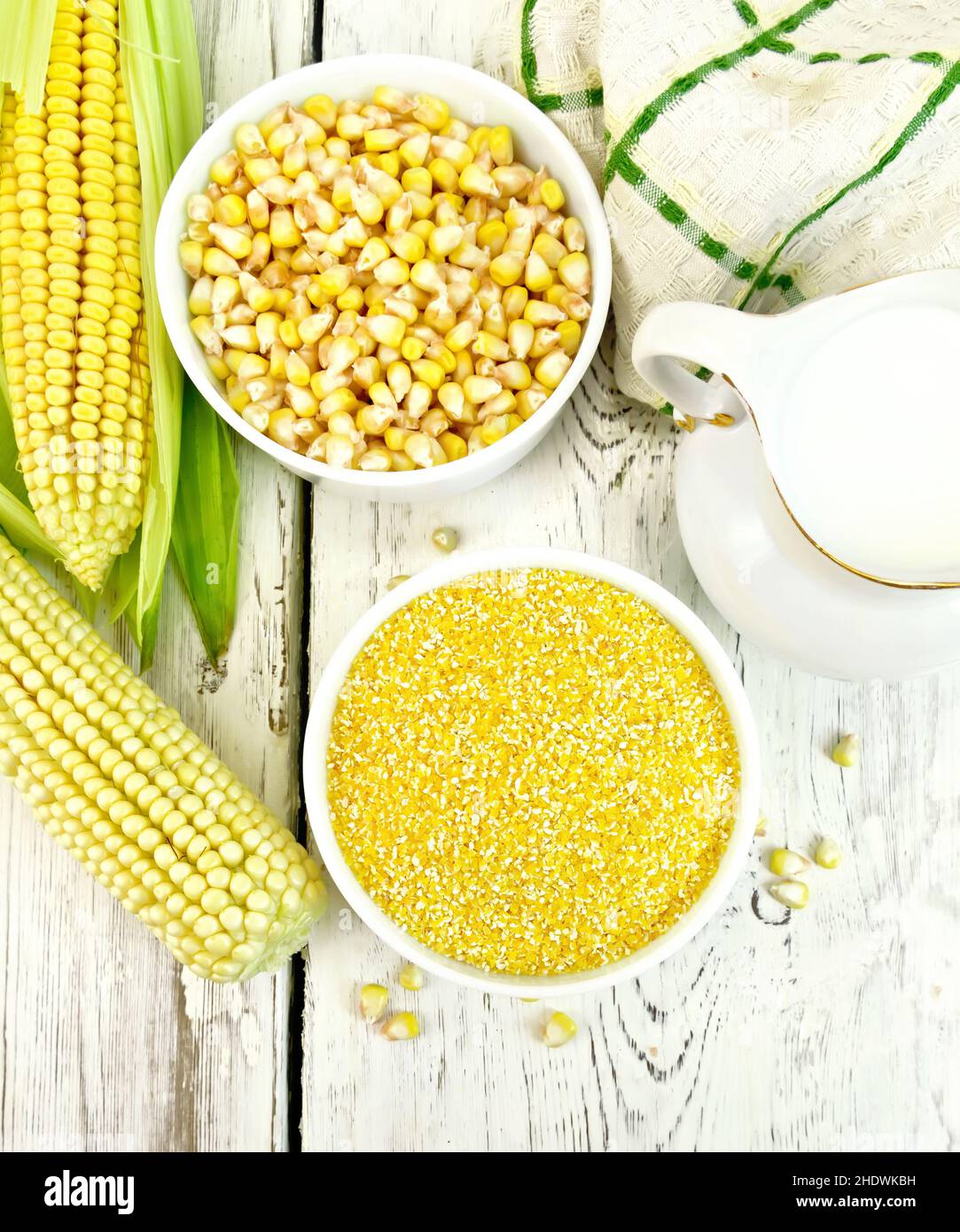 maize, maize flour, corn crops Stock Photo - Alamy