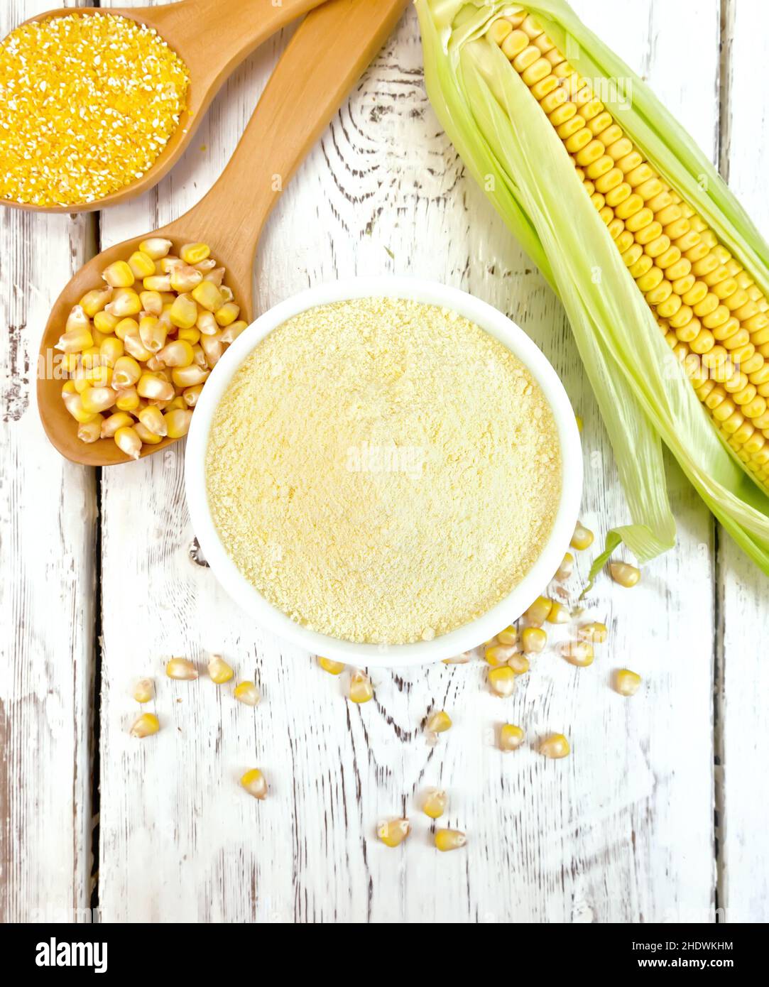 maize, maize meal, corn crops, cornmeals Stock Photo - Alamy