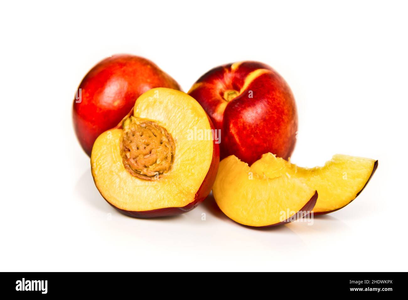 Nectarines flesh hi-res stock photography and images - Alamy