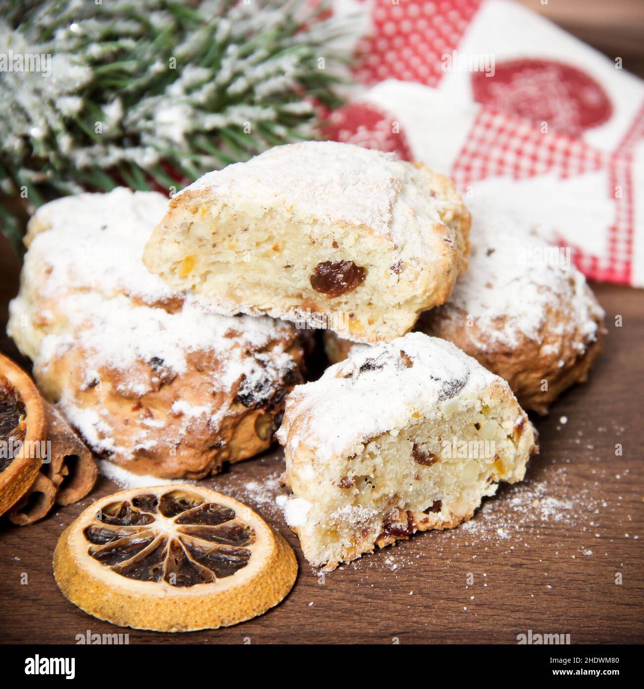pastries, stollen sweets, pastry Stock Photo - Alamy