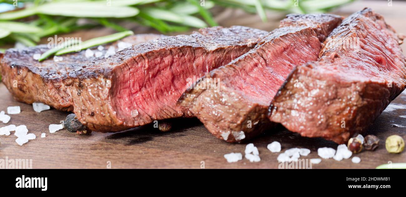 beef steak, fillet steak, beef steaks, fillet steaks Stock Photo - Alamy