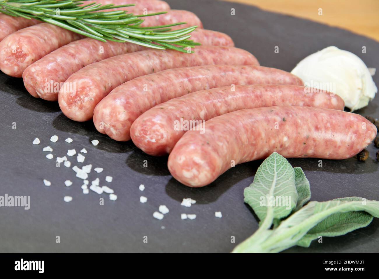 sausage, raw, sausages, raws Stock Photo - Alamy