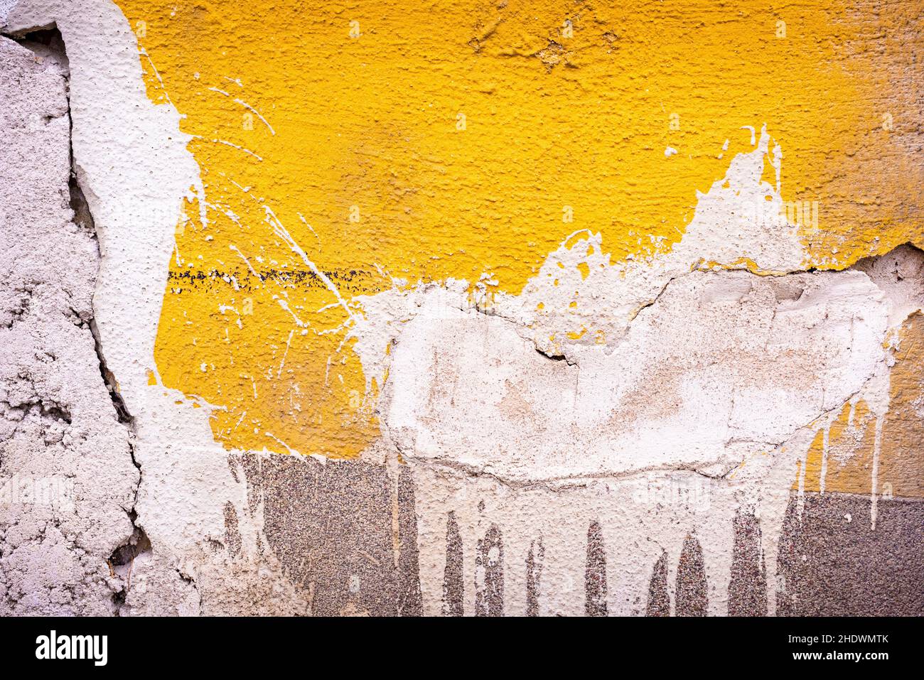 weathered, wall, cracks, weathereds, walls, crack Stock Photo - Alamy