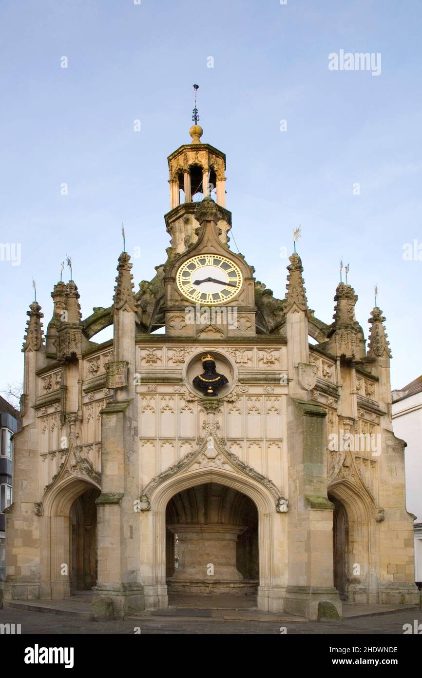 chichester market cross in the centre of chichester west sussex Stock ...
