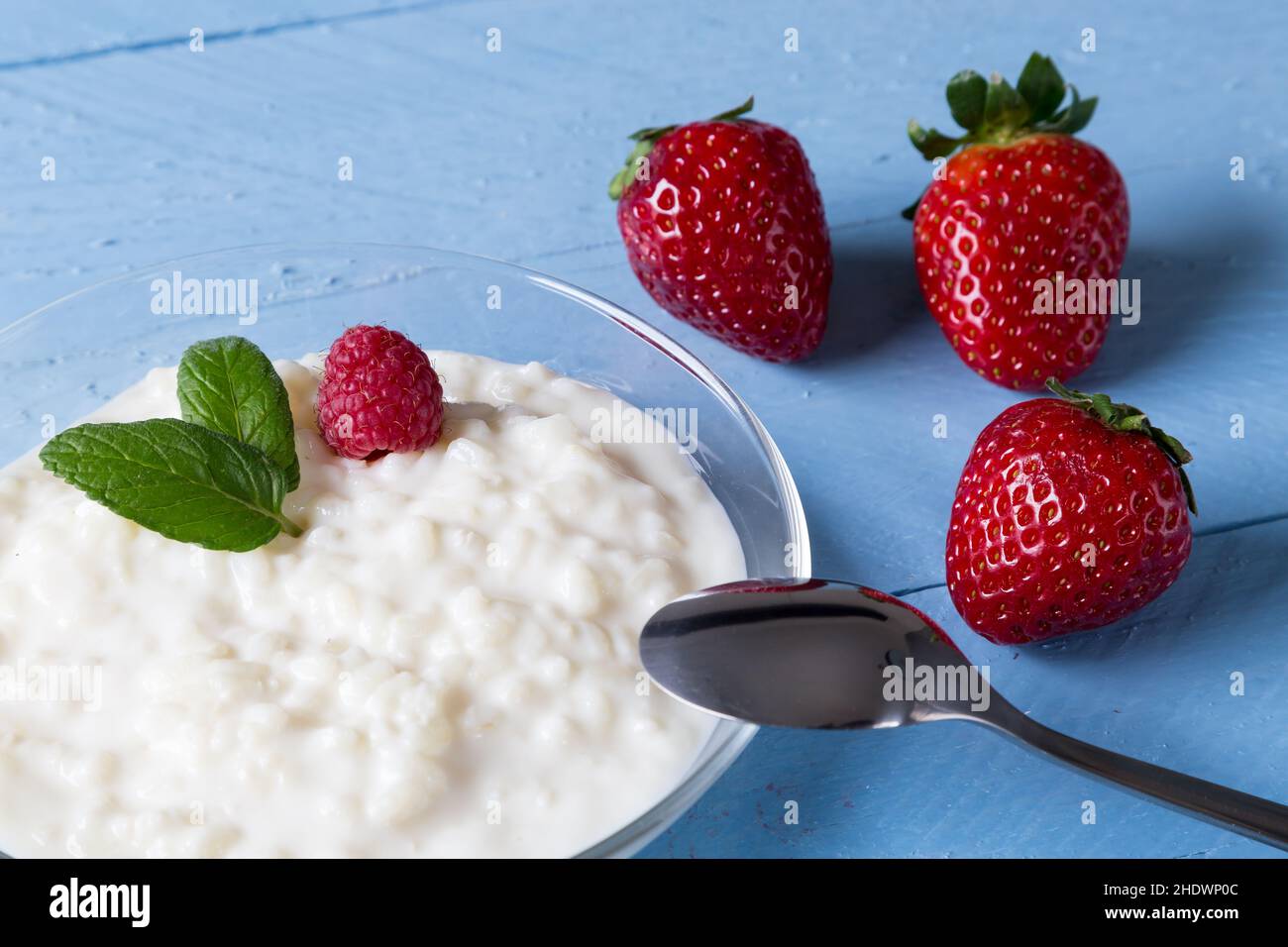 dessert, rice pudding, desserts Stock Photo - Alamy