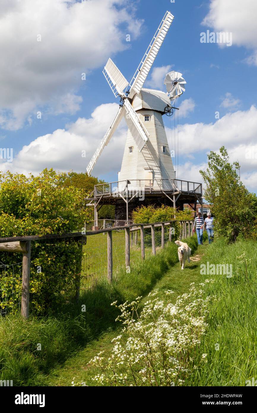 Woodchurch Windmill, Kent, UK Stock Photo - Alamy