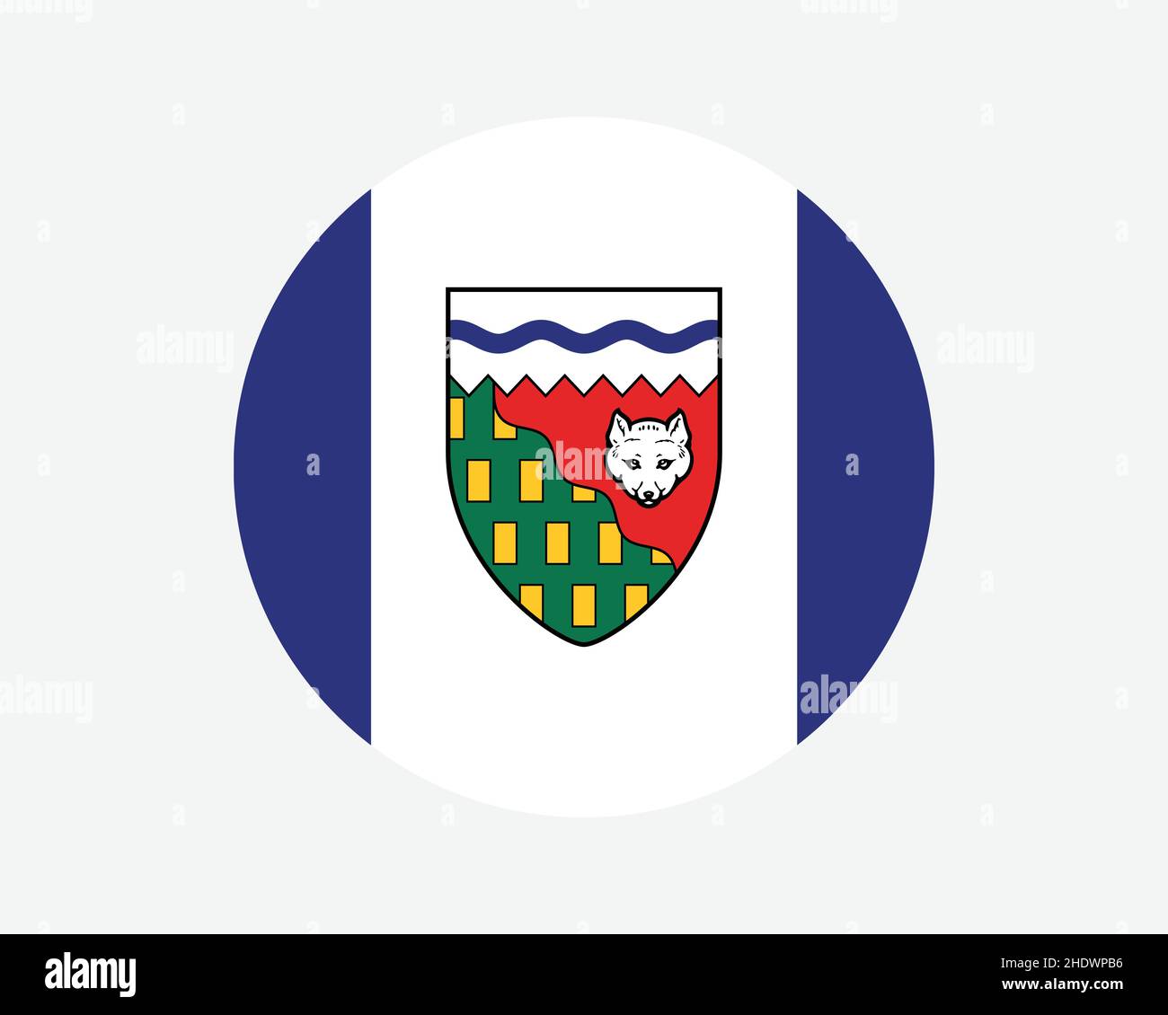 Northern Territories Canada Flag