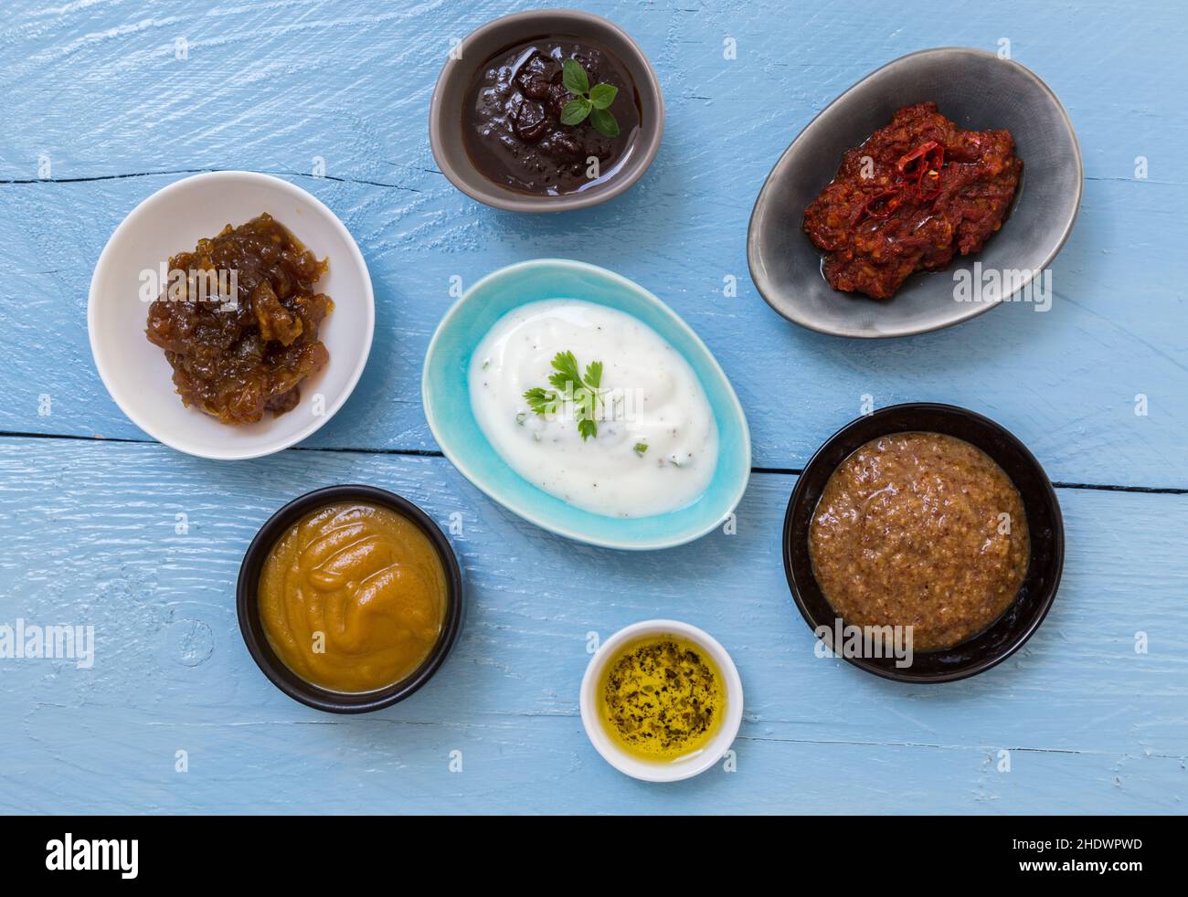 dip, chutney, dips, chutneys Stock Photo - Alamy