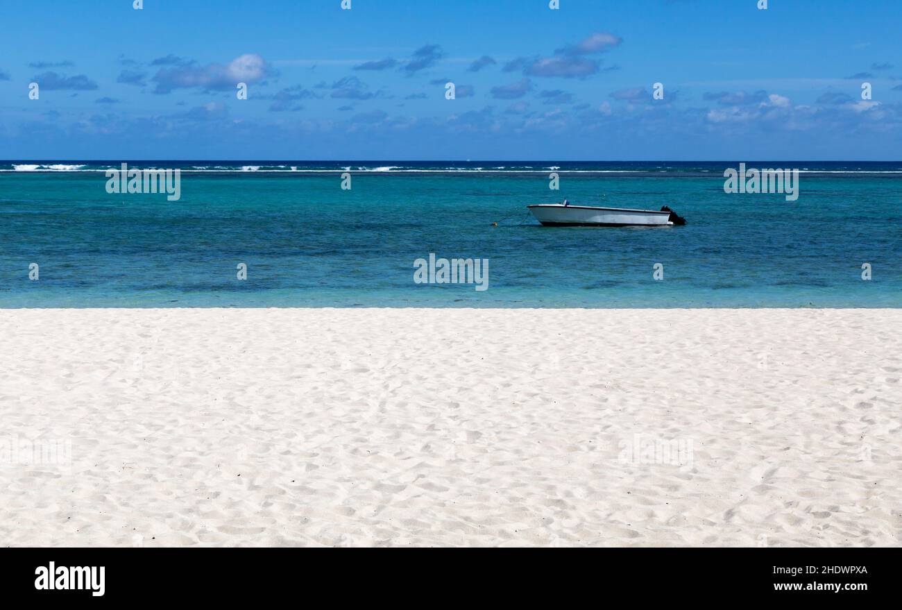 beach, mauritius, flic-en-flac, beaches, seaside Stock Photo - Alamy