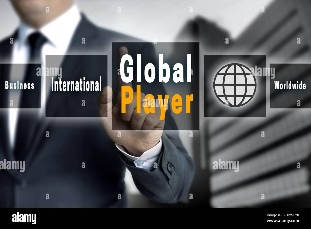 Global player hi-res stock photography and images - Alamy