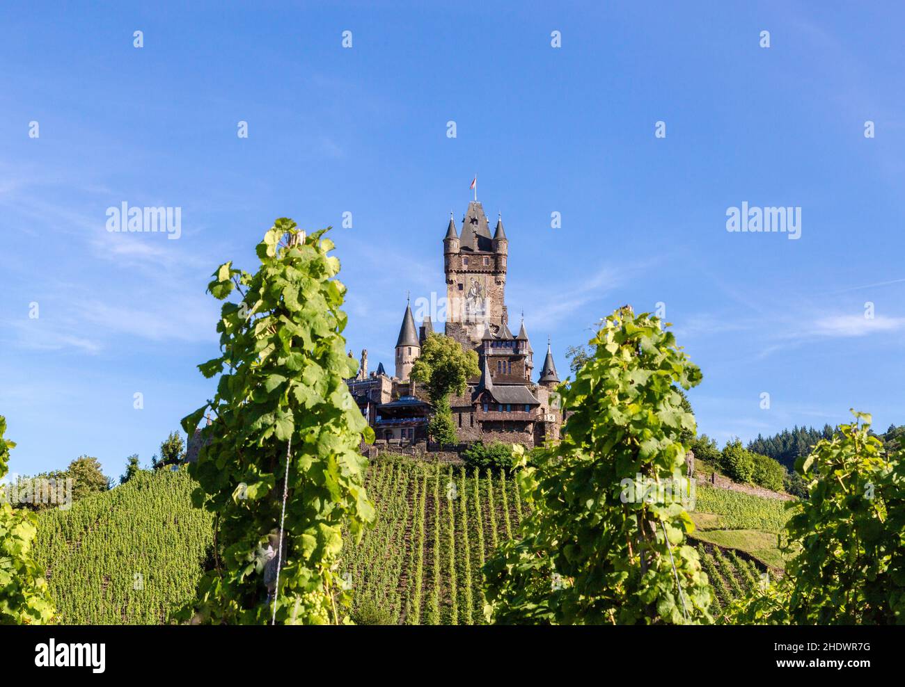 reichsburg castle, reichsburg castles Stock Photo - Alamy