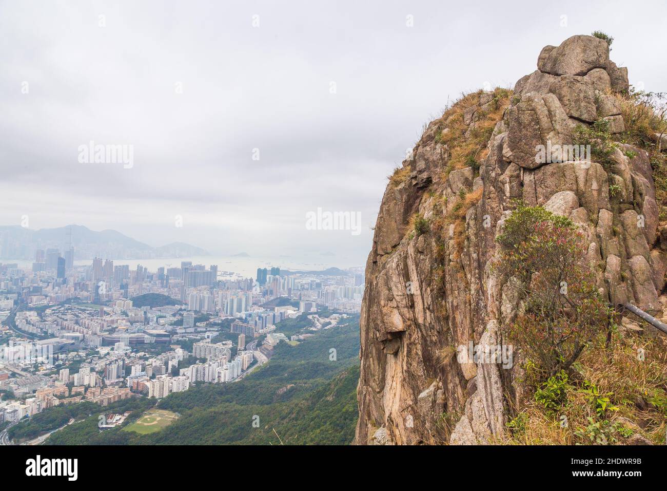 hong kong, lion rock, hong kongs Stock Photo - Alamy