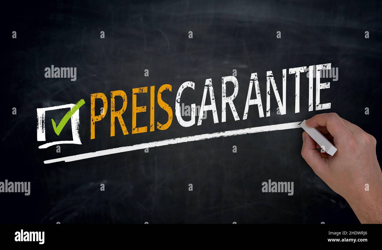 Price guarantee hi-res stock photography and images - Alamy