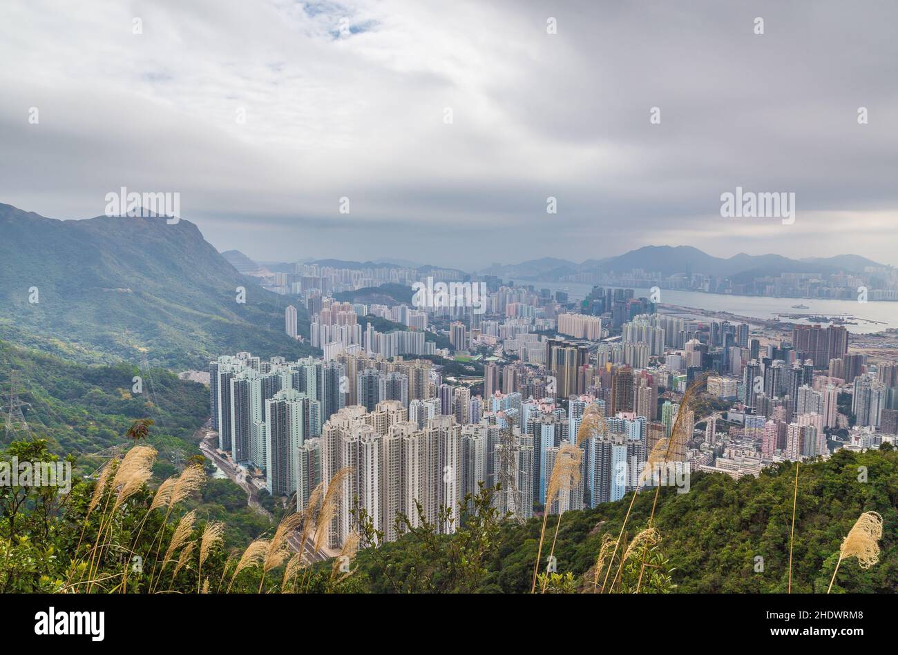 hong kong, lion rock, hong kongs Stock Photo - Alamy