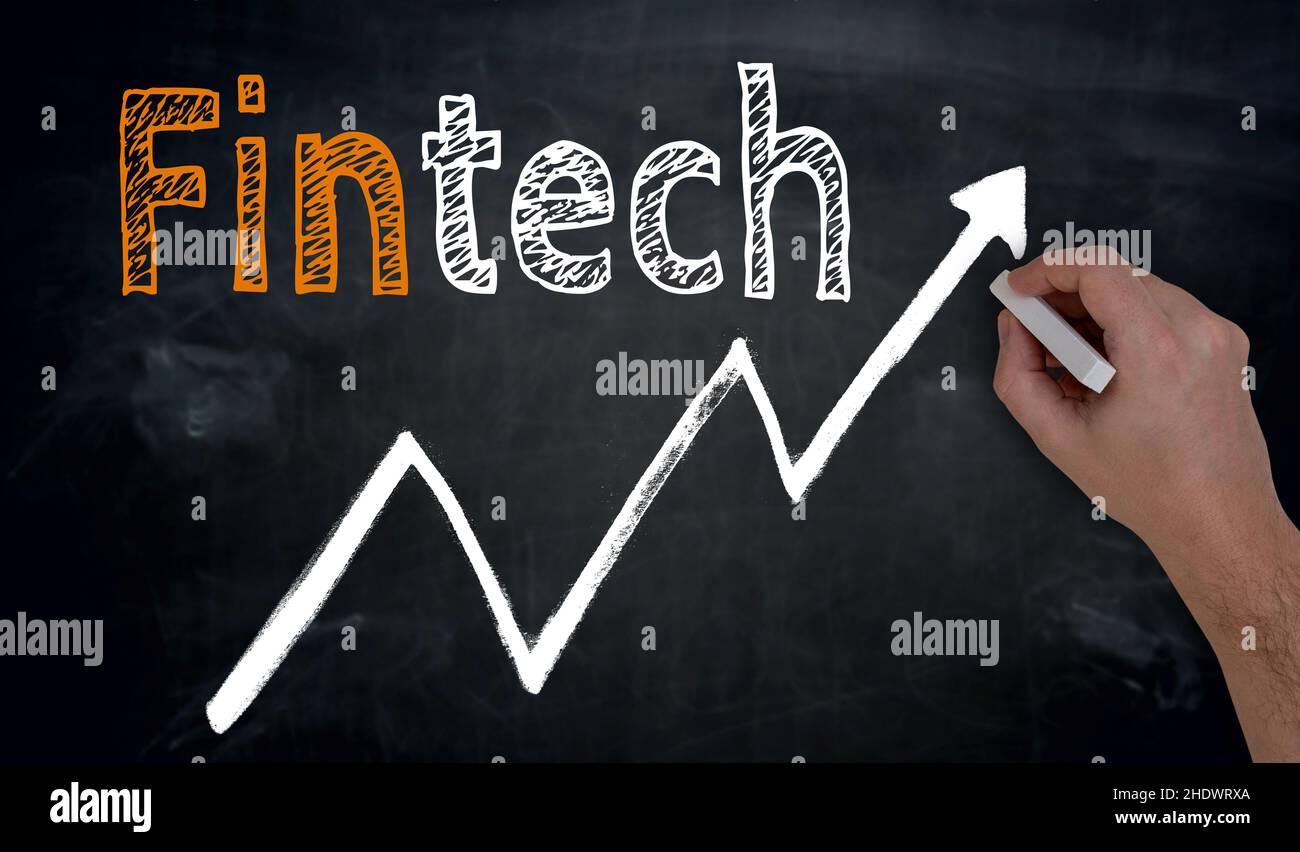 financial technology, fintech Stock Photo - Alamy