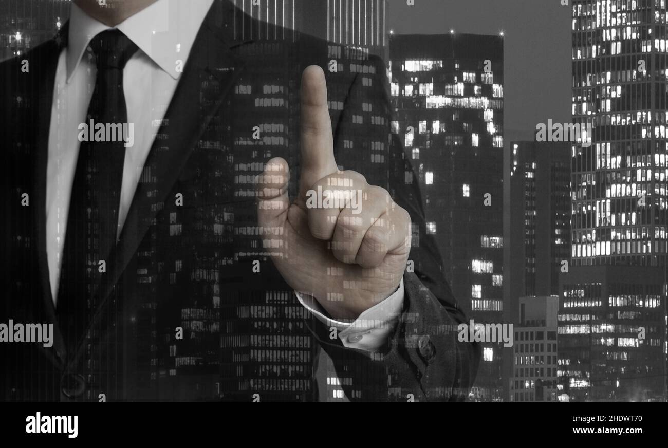 Businessman urban boss businessmen hi-res stock photography and images ...