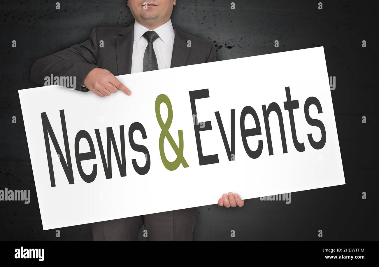 news, events, event Stock Photo - Alamy