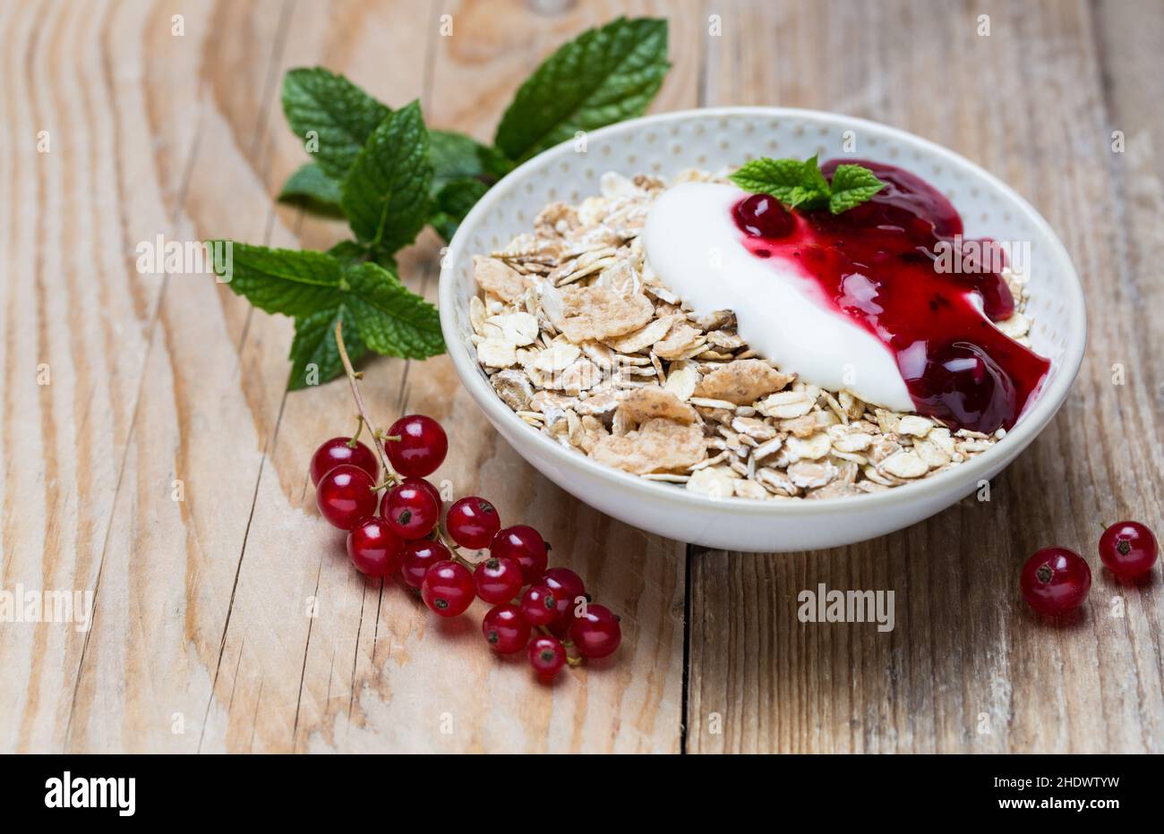 compote, breakfast, yogurt, compotes, breakfasts Stock Photo - Alamy
