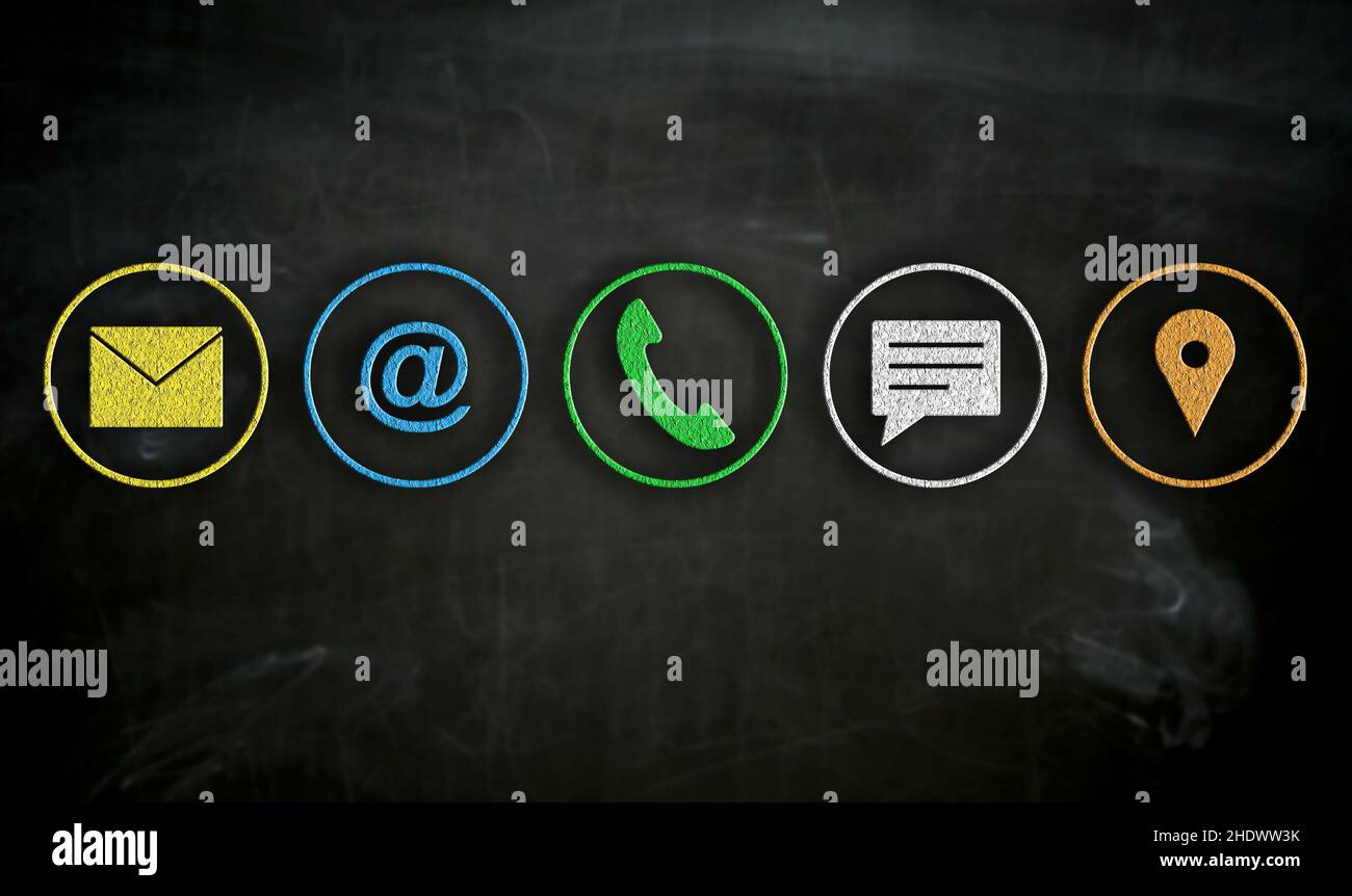 Contact service contacts services hi-res stock photography and images ...