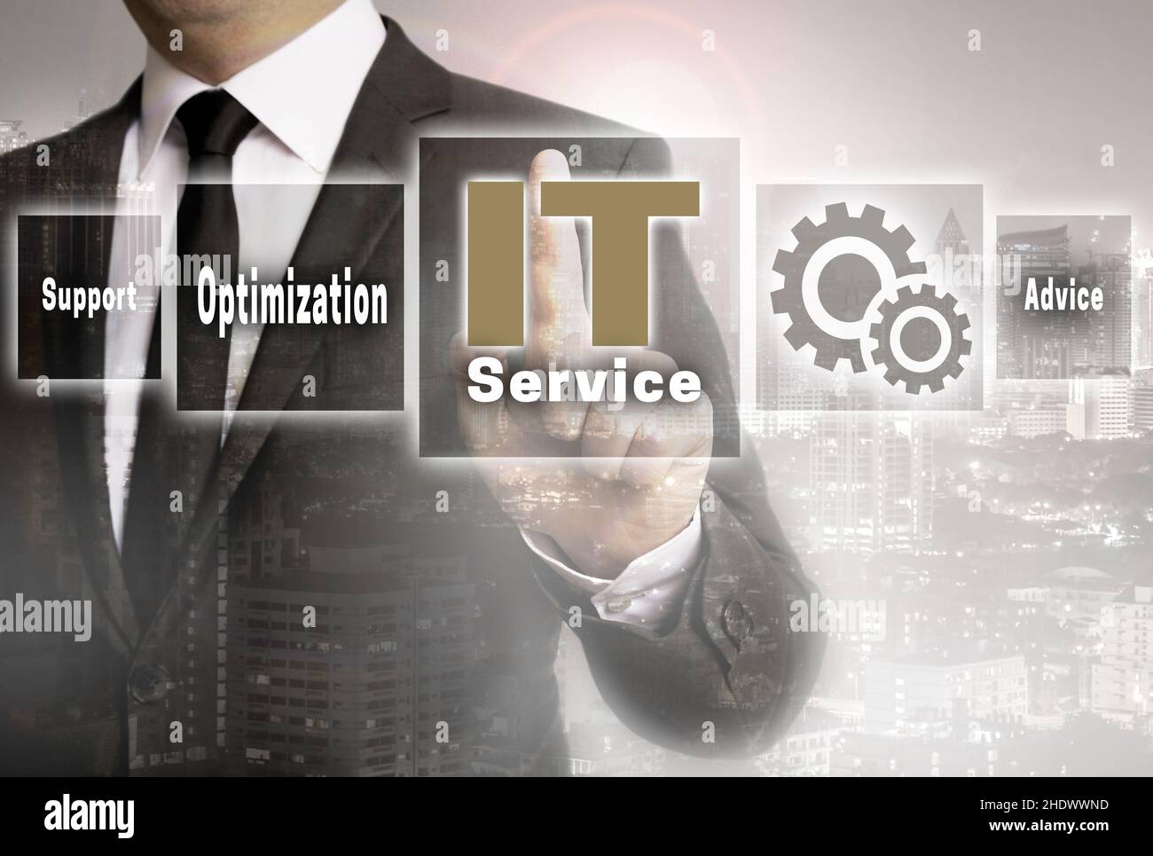 it, service, customer service, services, customer services Stock Photo ...