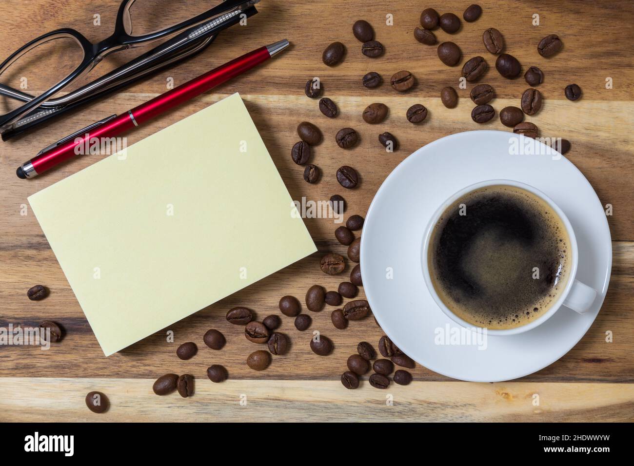 coffee time, notepad, message, coffee break, notepads, messages Stock ...